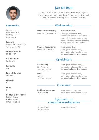 Maak hier je eigen cv, helemaal gratis - Cloudcv