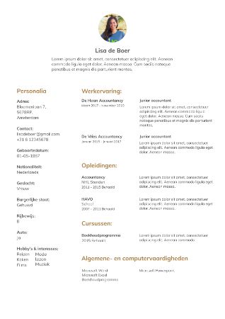 Maak hier je eigen cv, helemaal gratis - Cloudcv