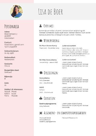 Maak hier je eigen cv, helemaal gratis - Cloudcv